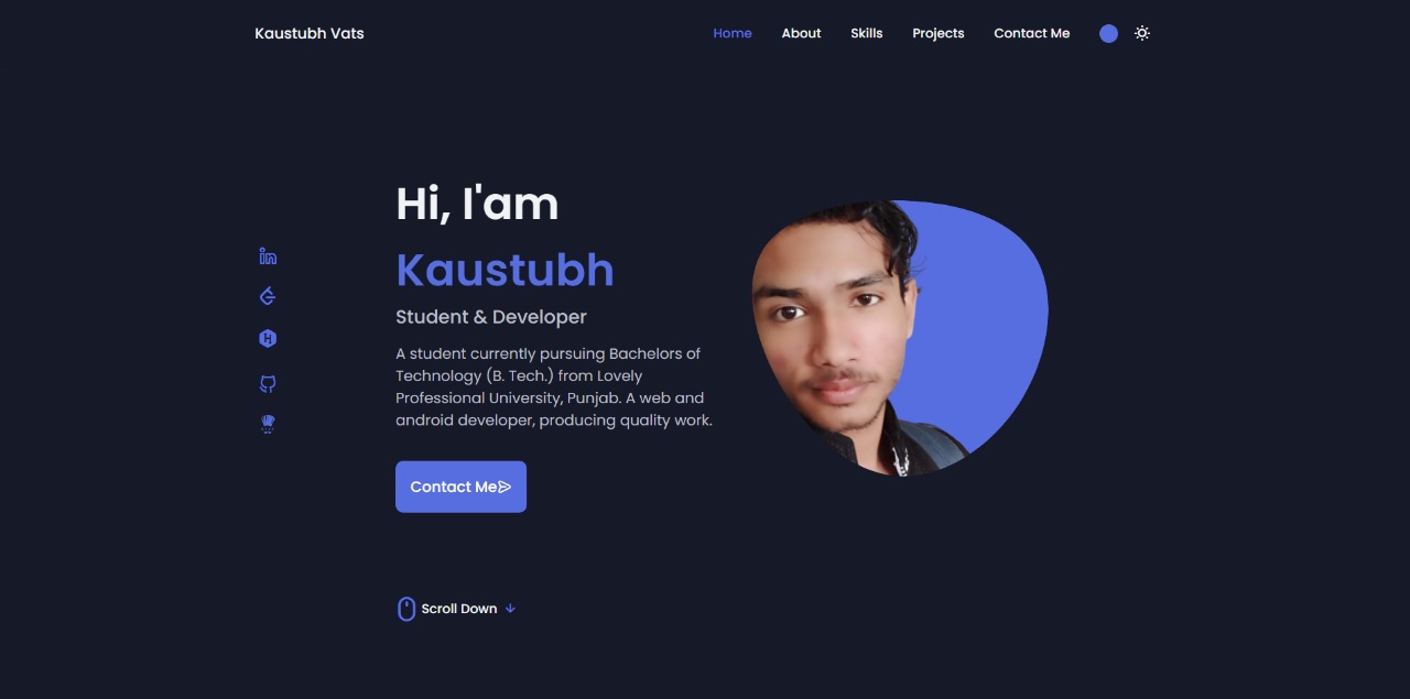 Kaustubh Vats Portfolio